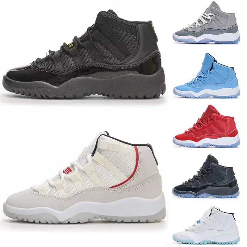 Bred 11s Basketball Sneakers for Youth - Gym Red Concord Trainers, EUR ...