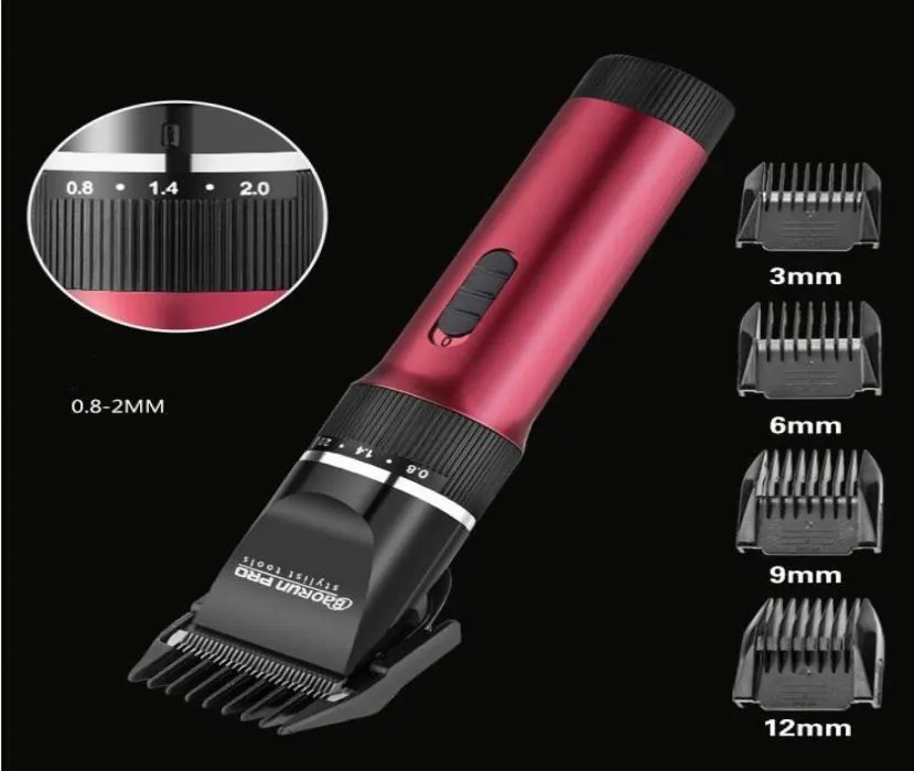 New Man Electric Shaver Mustache Clipper Hair Clipper Black Ceramic ...