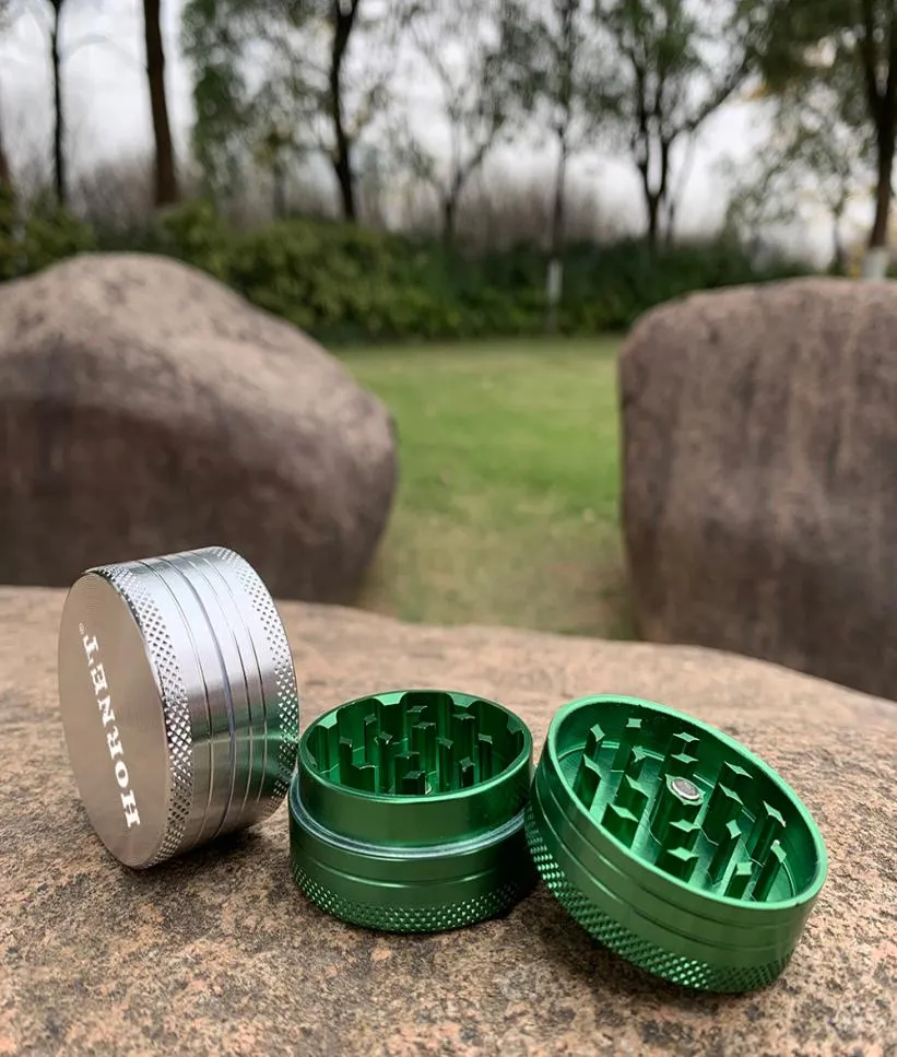 Cournot Diameter 40mm Aluminum Alloy Tobacco Herb Grinder 2 Layers ...