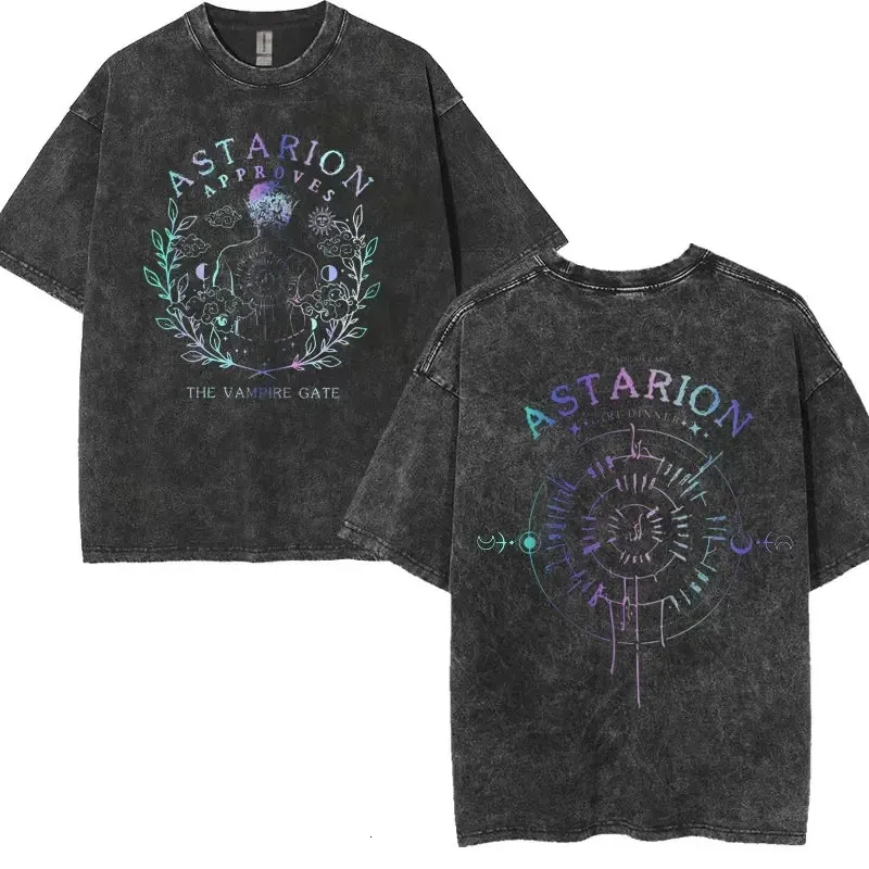 Astarion Baldurs Gate 3 Girl Dinner Oversized Graphic T Shirts Vintage ...