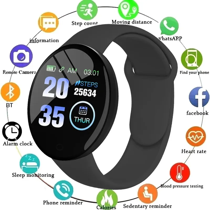Racker De Fitness Tracker Smart Bracelet Watch: Bluetooth Music, Despertador, Recuento De Pasos ...
