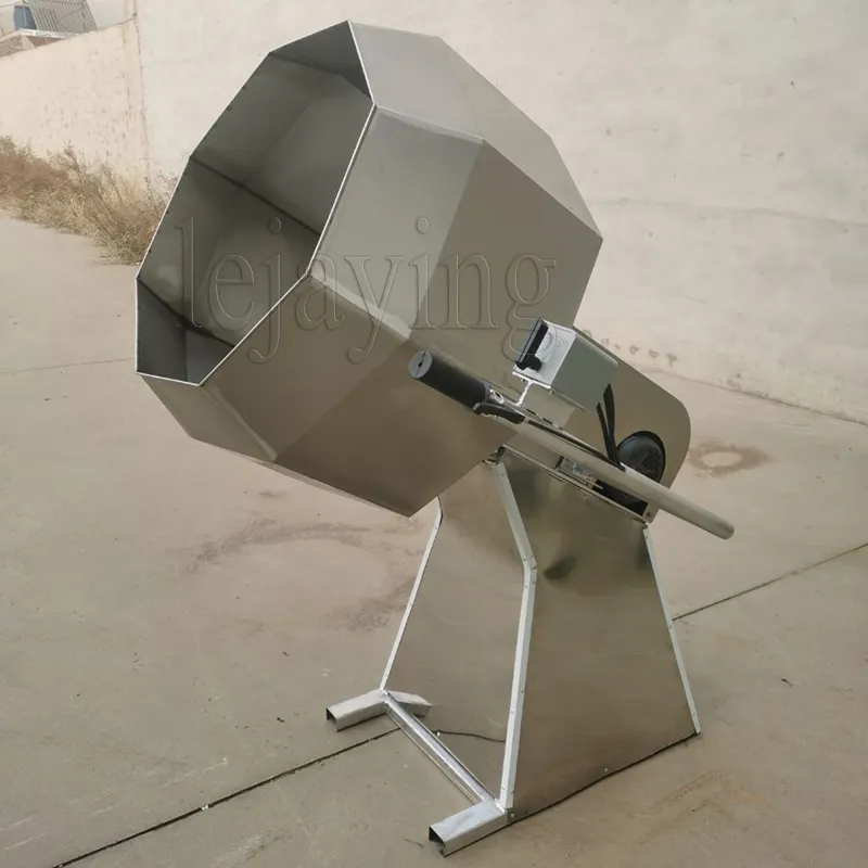 Stainless Steel Octagonal Drum Mixer for Potato Chips Flavor Coating ...