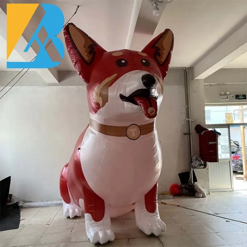 Wholesale Giant Custom Inflatable Corgi Dog For Td Garden Events And ...