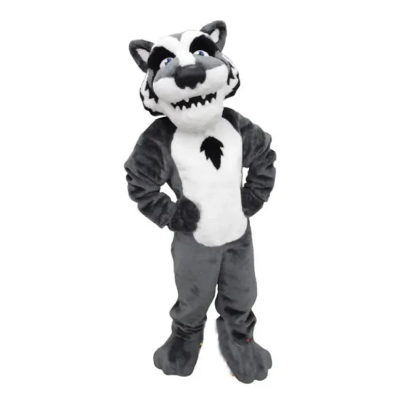 2024 Halloween Timber Wolf Mascot Costume Cartoon Anime Theme Character ...