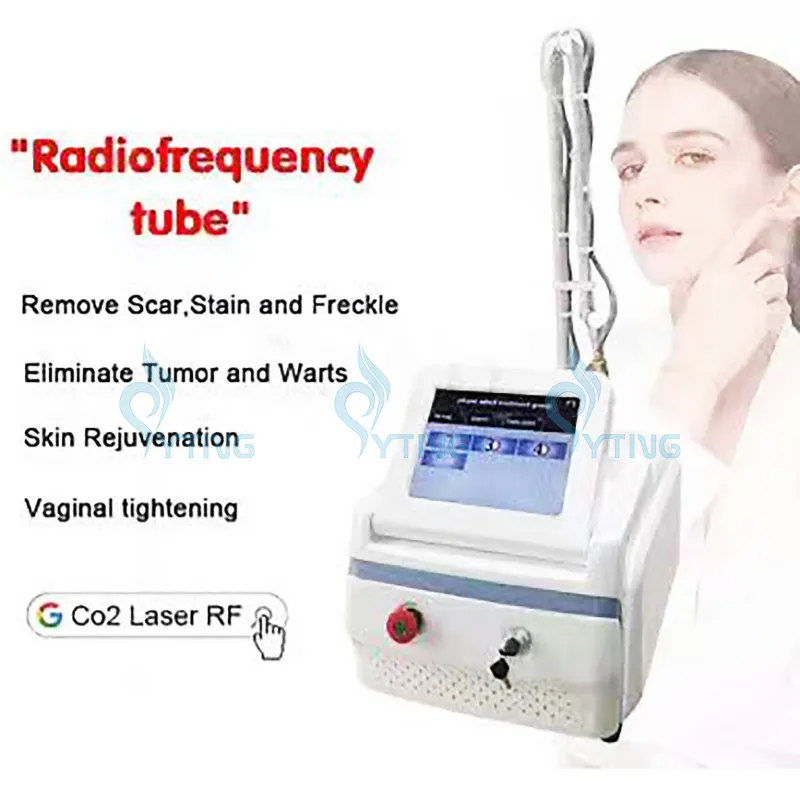 Fractional Co2 Laser Skin Resurfacing Machine With RF Tube Carbon ...