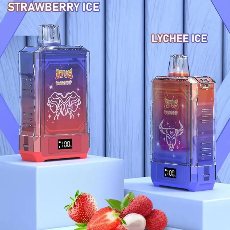 Original ATVS Warship 18k Disposable Vape 15ml Prefilled Vapor Box ...