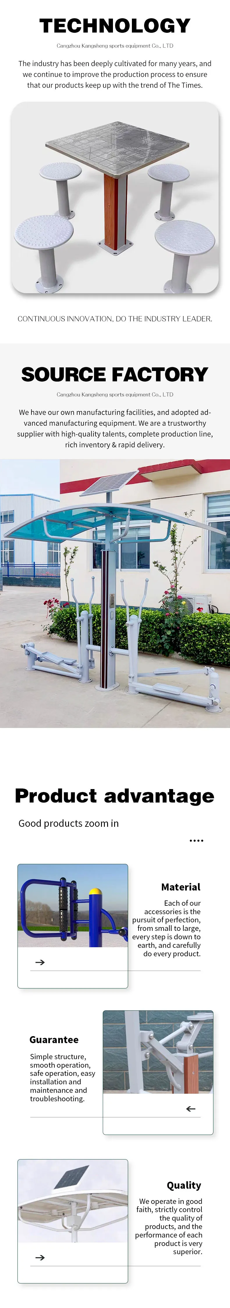 Elderly Outdoor Fitness Path: Weatherproof Walking Machine, Park ...