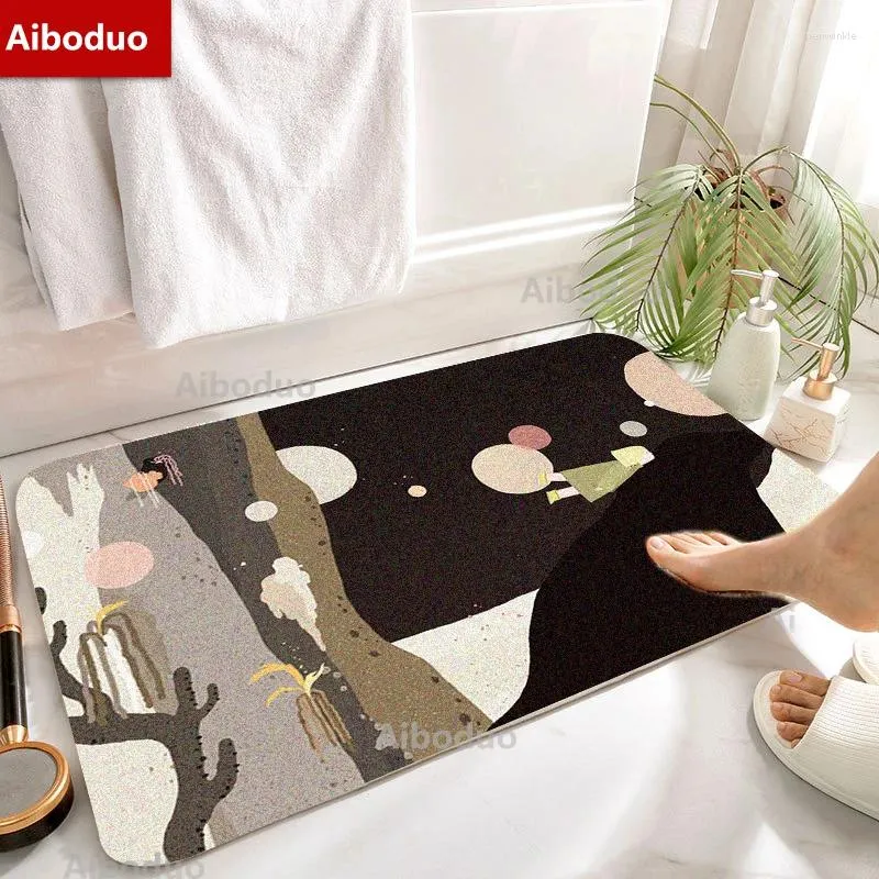 Mattes De Bain Aiboduo Kawaii Mat Dessin Animé Décoration De La Maison ...
