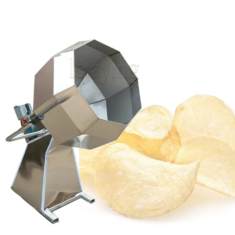 Flour Mixer Machine Stainless Steel Octagonal Flavor Mixer For Potato ...