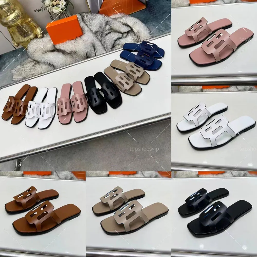 Sandals Designer Slippers Womens Slides Summer Retro Flat Designer ...