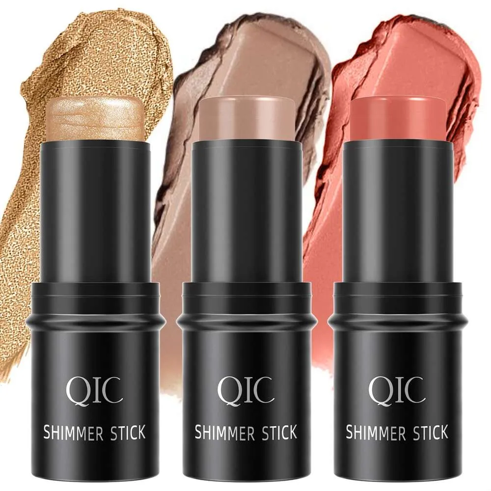 QIC Qini Color High Light 3D Face Base Cream For Brightening And Lying ...