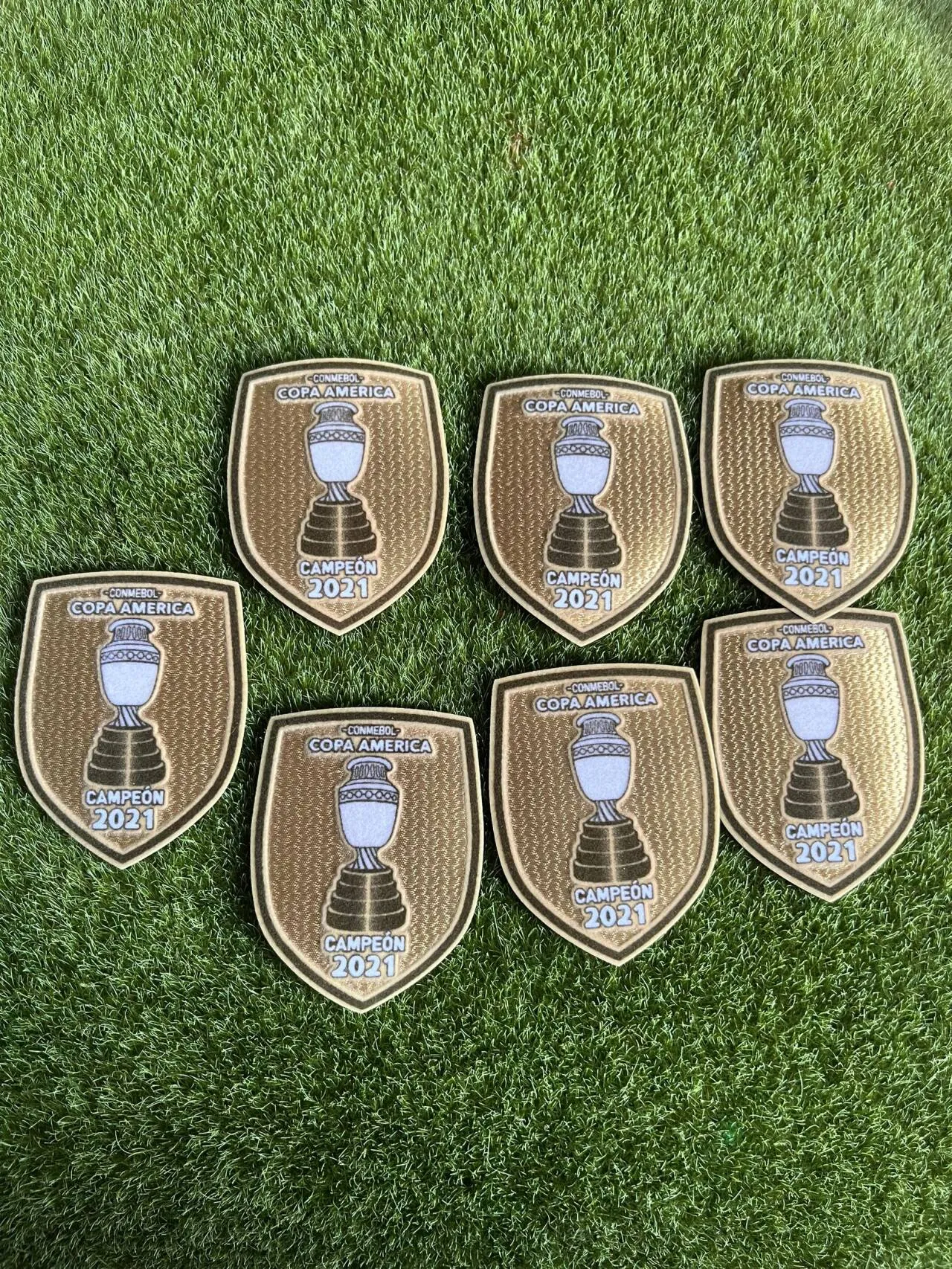 2024 Copa America Champion Patch Embroidered Soccer Badge | Iron On ...