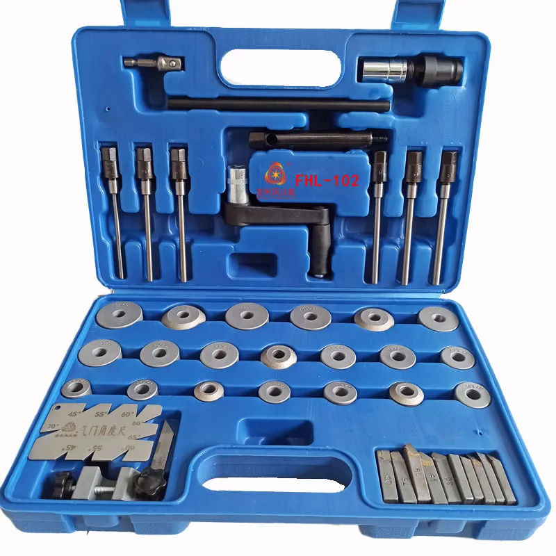 High-Carbon Steel Silver Car Engine Valve Reamer Set for Automotive ...