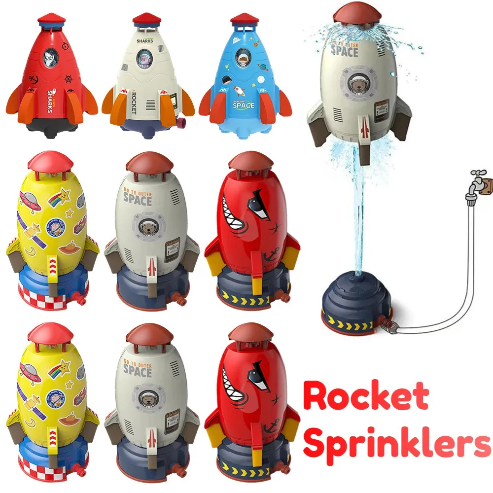 Lanceur De Fusée Toys Rocket Water Sprinklers Water Pression Sprinkler ...