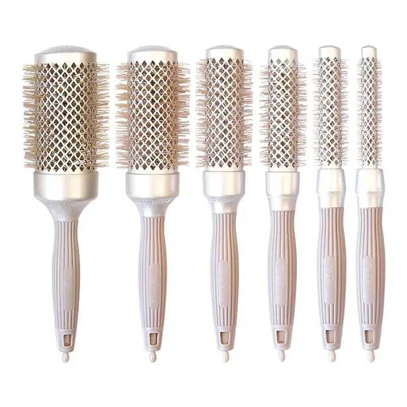 Metal Hair Combs & Ceramic Aluminum Tube Rolling Comb With Nylon ...