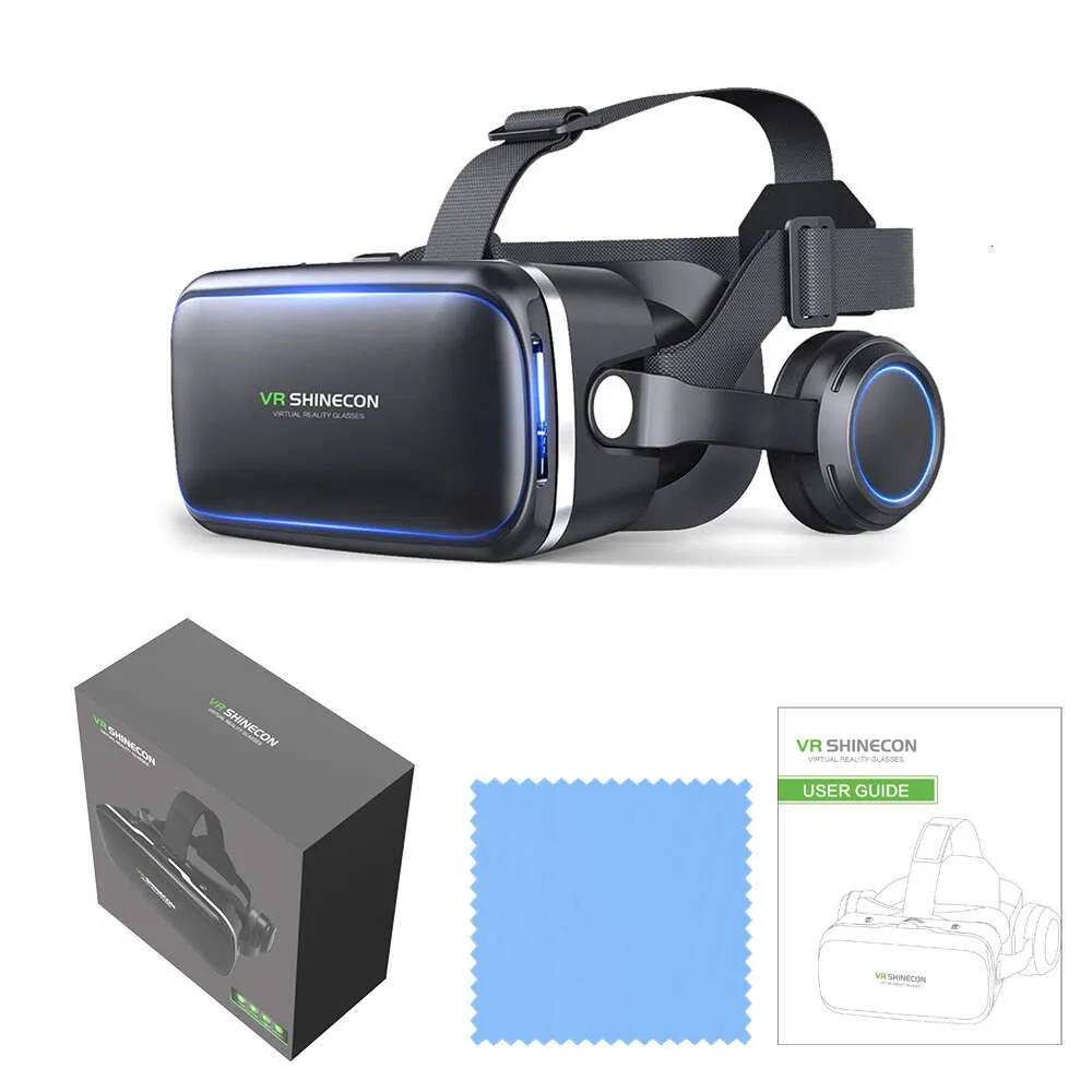SHINECON 9D VR Headset: 40mm HD Lens Virtual Reality Glasses for ...