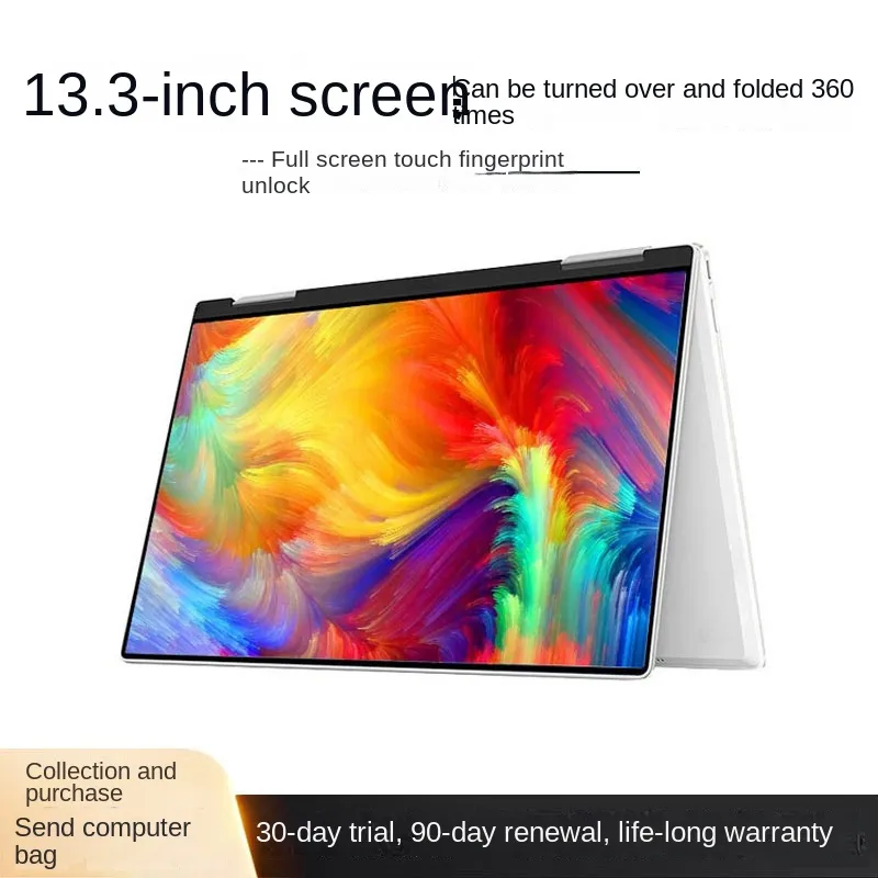 Lightweight 13.3 Inch Flip Touch Screen 12th Gen Intel Laptop For ...