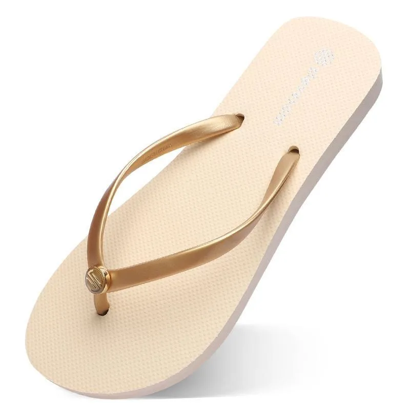 Womens Elastic String Bead Sandals Beach Thong Slippers And Sandal ...