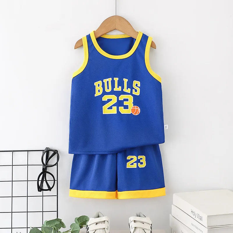 Childrens Sports Clothing: Breathable Cotton Summer Clothing Sets For ...