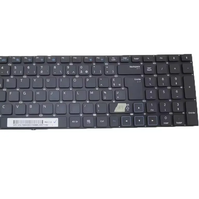 High-Quality Replacement Keyboard for Select Notebooks - French Layout ...