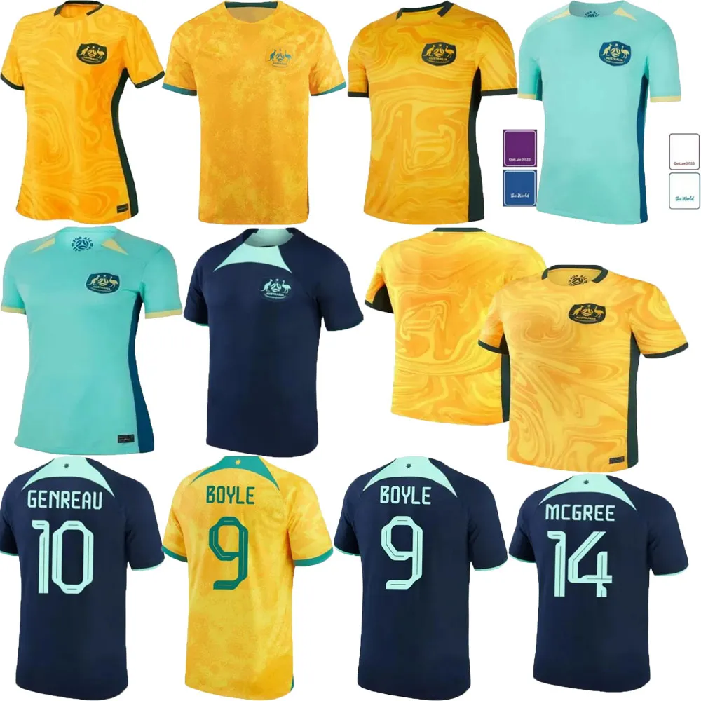 National Australia Team Soccer Jersey Cooney Cross Micah Carpenter Raso ...