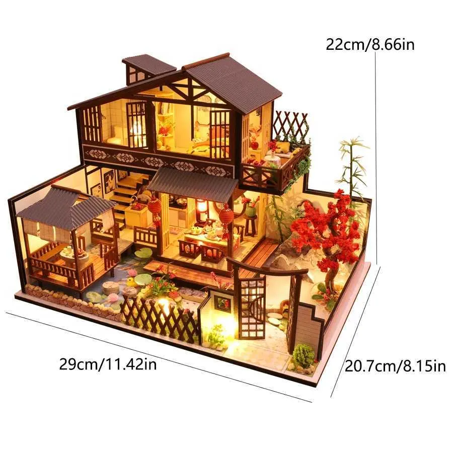 Architecture/DIY House Doll House Miniature Doll DIY... From Wangcai03 ...
