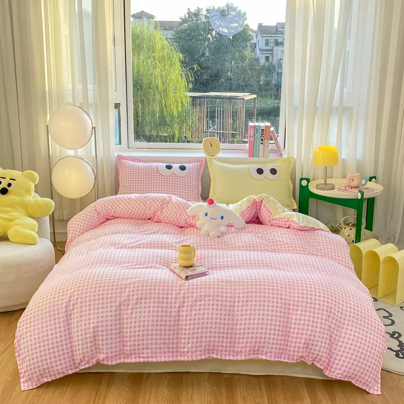 DHgate.com:Christmas Cotton Solid Color Quilt Cover Set - XXR Size ...
