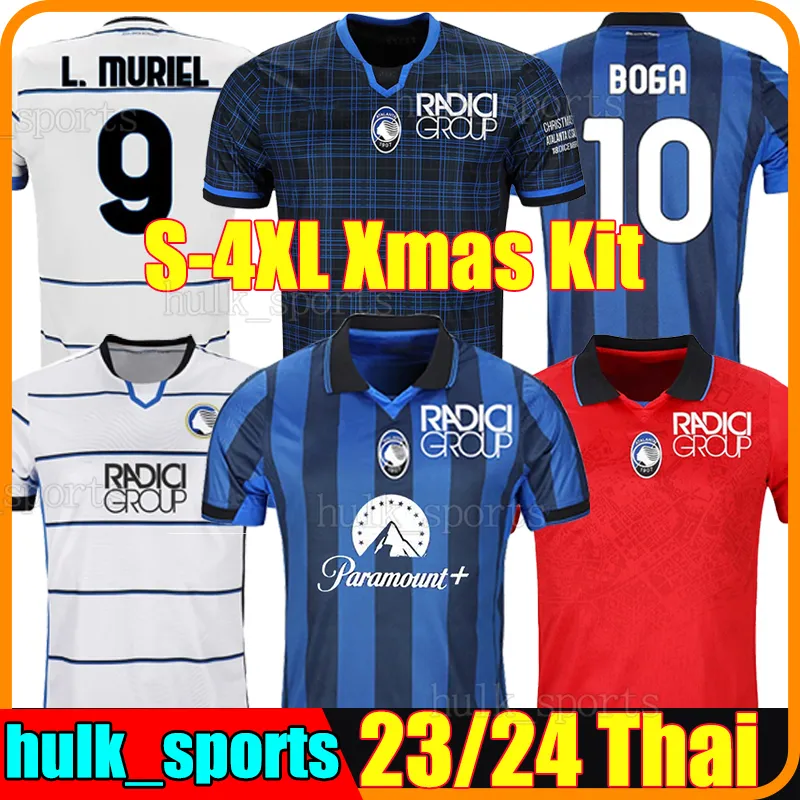 Atalanta Christmas Soccer T Shirts XXXL/4XL Sizes 2023/2024 Collection ...