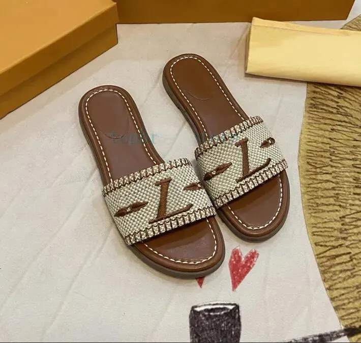 Designer Transparent Embroidered Slippers For Women Luxury Letter ...