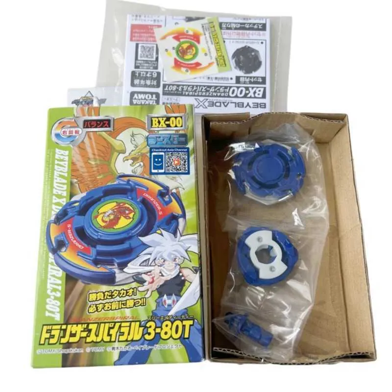 4D Beyblade Takara Tomy Tomy Beyblade X BX 00 Booster Dranzer Spiral 3 80T Top Giratriz De Alto ...