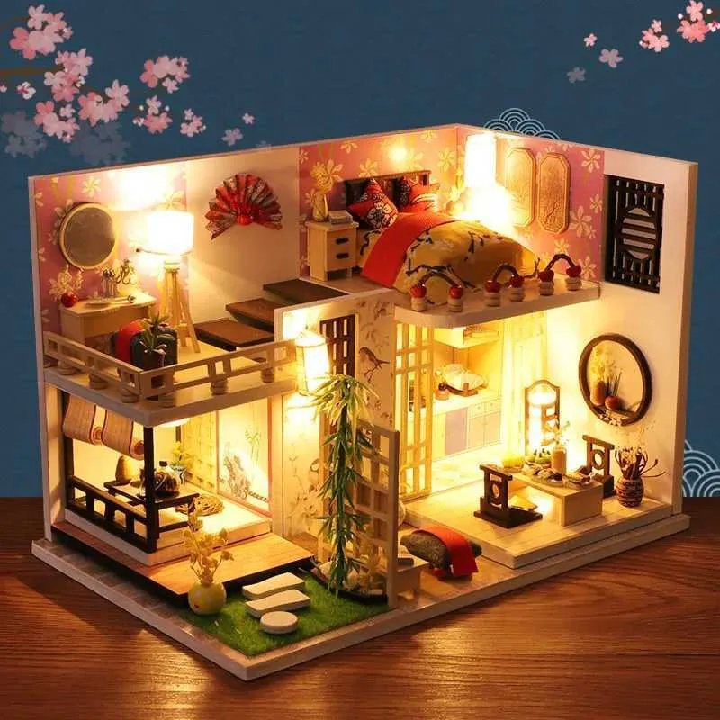 DHgate.com:Architecture/DIY House Diy Doll House With Furniture Toy ...