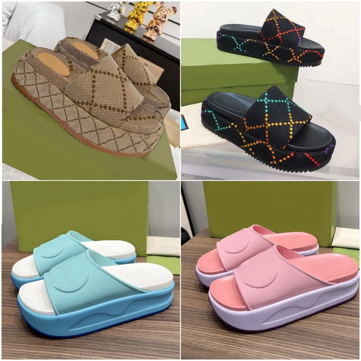 Bulk 10A Genuine Leather Platform Sandals Womens... At Only $33.17 ...