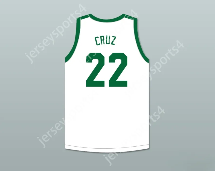DHgate.com:Youth BO CRUZ 22 Jersey Top, White Stitched Basketball ...