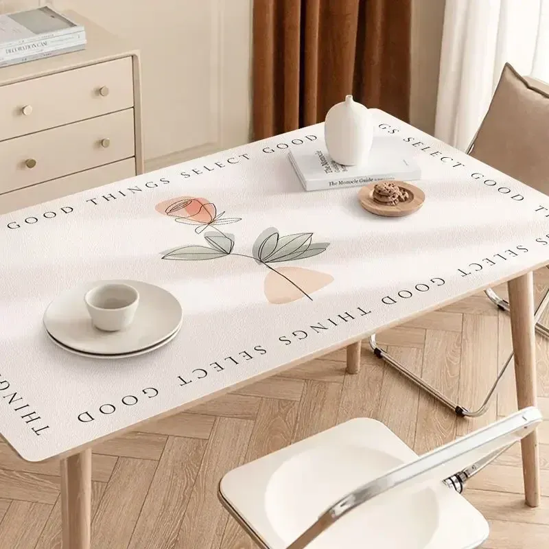 Dining Sense Rectangular Table Cushion Pad Light Luxury Washable Mantel ...