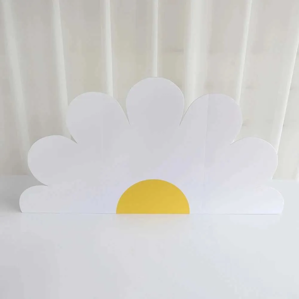 cardboard balloon backdrop