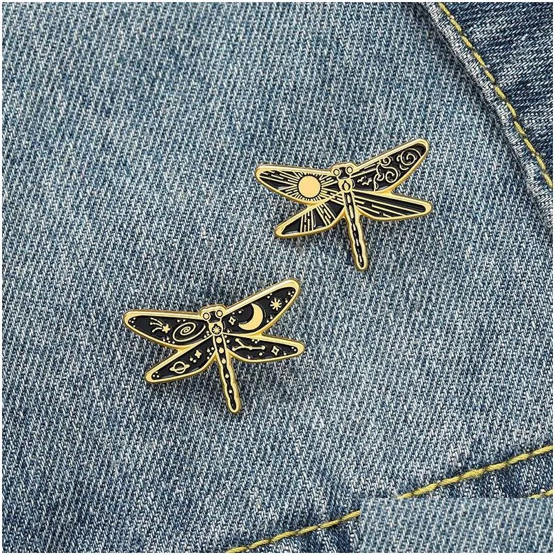DHgate.com:Dragonfly Enamel Pins - Vintage Metal Brooches for Women's ...