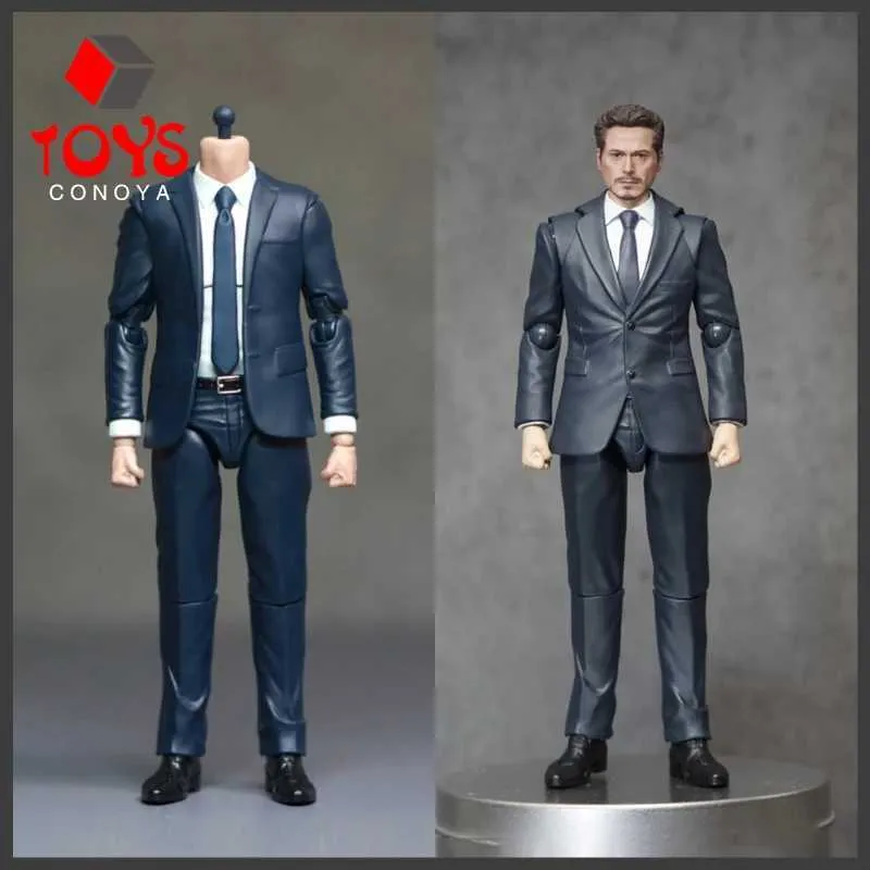 Blue Set Body Action Diagram Toy Figure 1/12 Échelle Convient Pour 1/12 ...