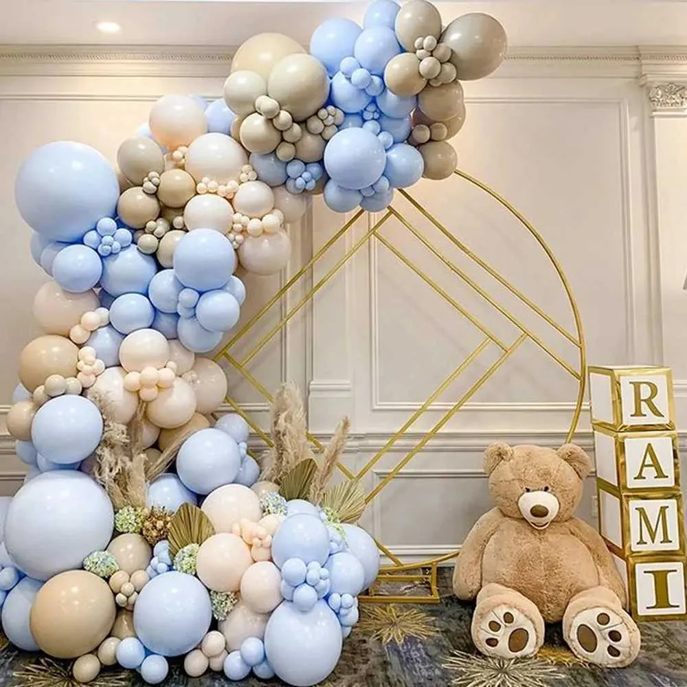 Macaron Blue Balloon Arch Kit | Baby Shower & Birthday Party ...