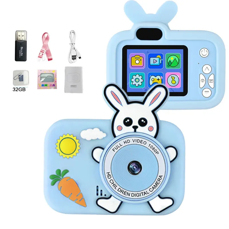 DHgate.com:HD Digital Kids Video Camera: Cute Cartoon Rabbit & Unicorn ...