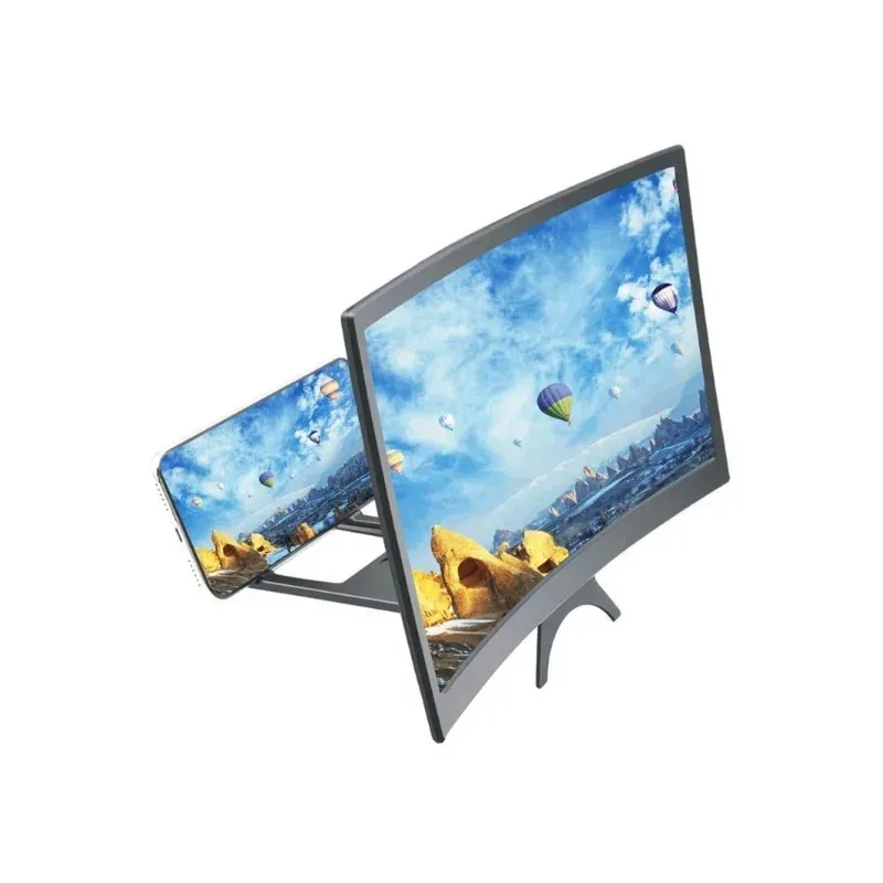 Cell Phone Screen Magnifier Best Buy: 2024 HD 3D Curved Screen Expander ...