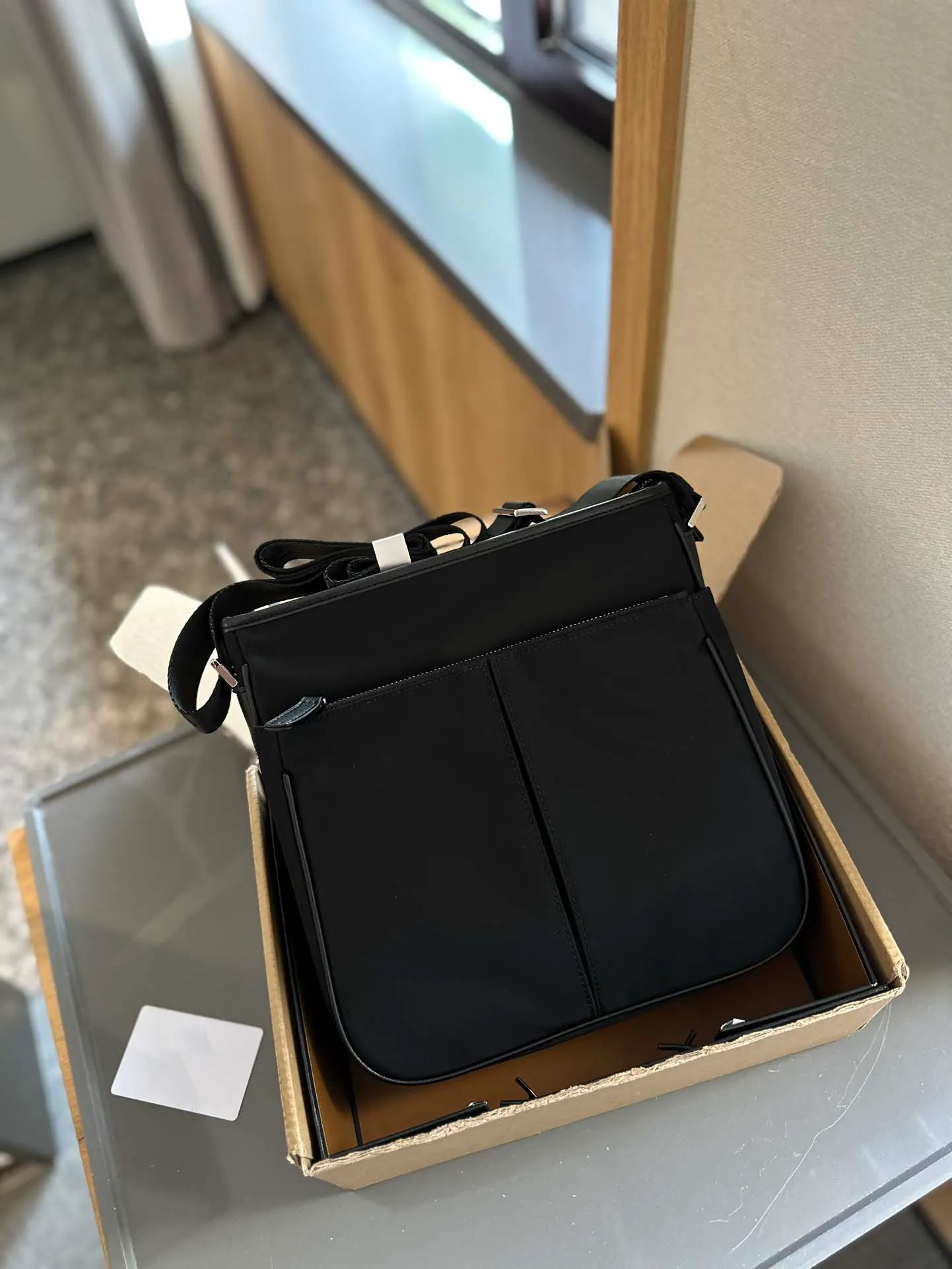 2024 New Europe And America Young Mens Oxford Cloth Torka Na Ramię ...