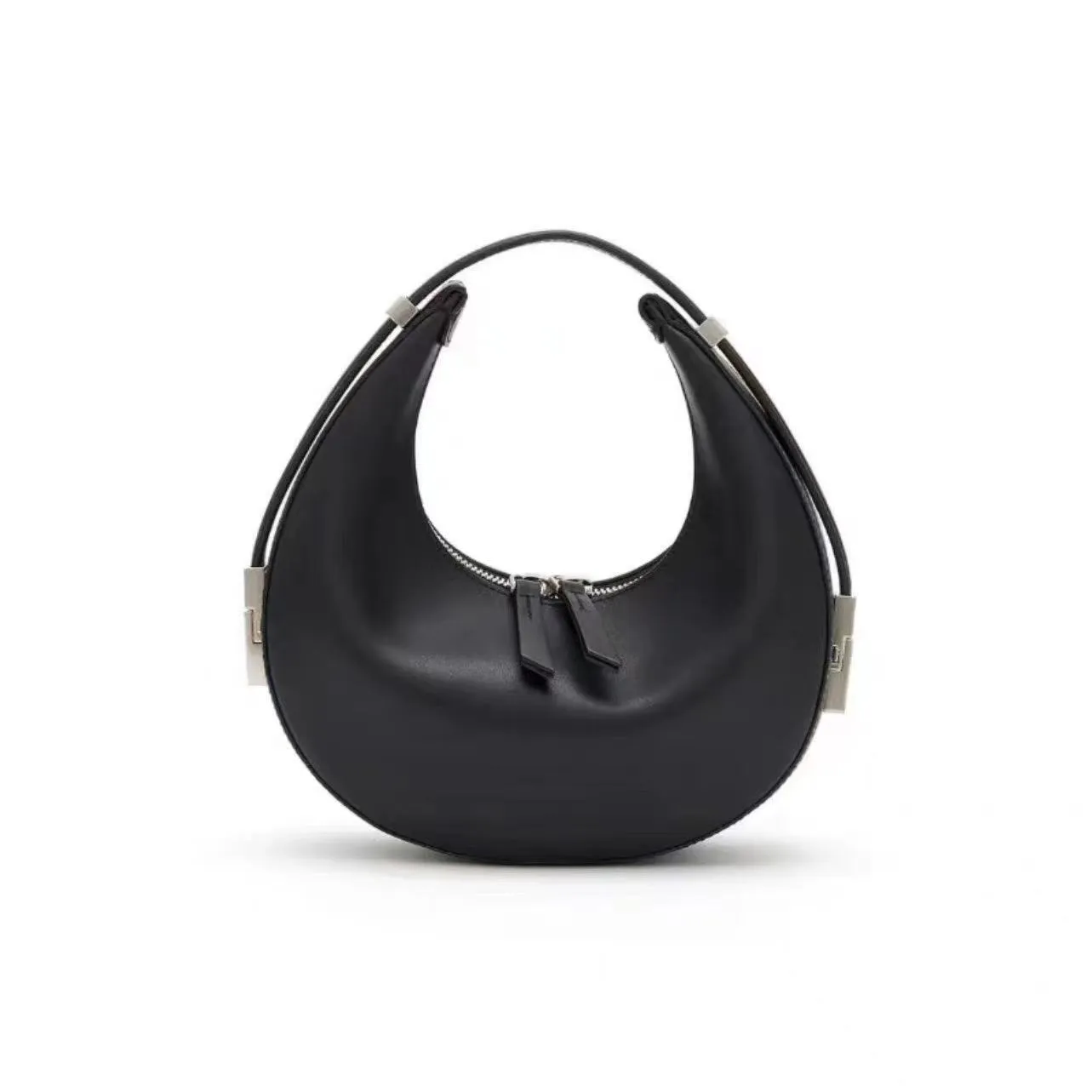 DHgate.com:Mini Half Moon Leather Shoulder Bag - Designer Underarm ...