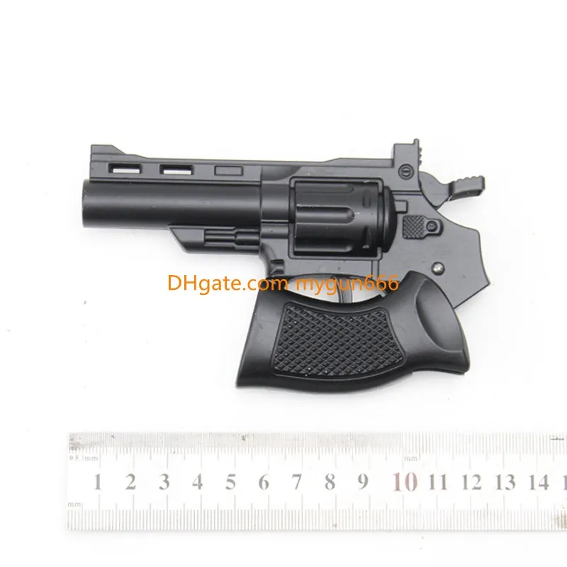 Realistic Toy Revolver Foldable Metal Mini Prop Replica For Collection ...