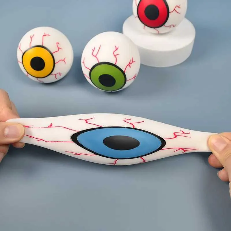 Decompression Toy Set with 1 Eyeball Relief Squeeze Ball, Squishy ...