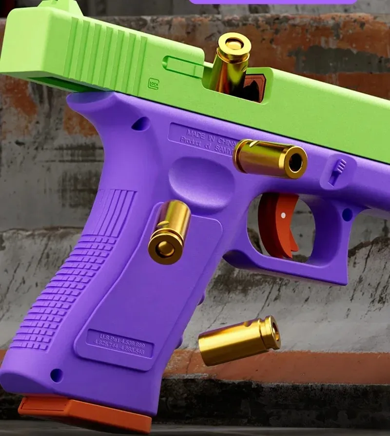 glock automatic shell ejecting pistol
