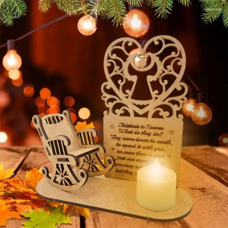 Christmas Rocking Chair Wooden Night Light Durable, Eco Friendly, And ...