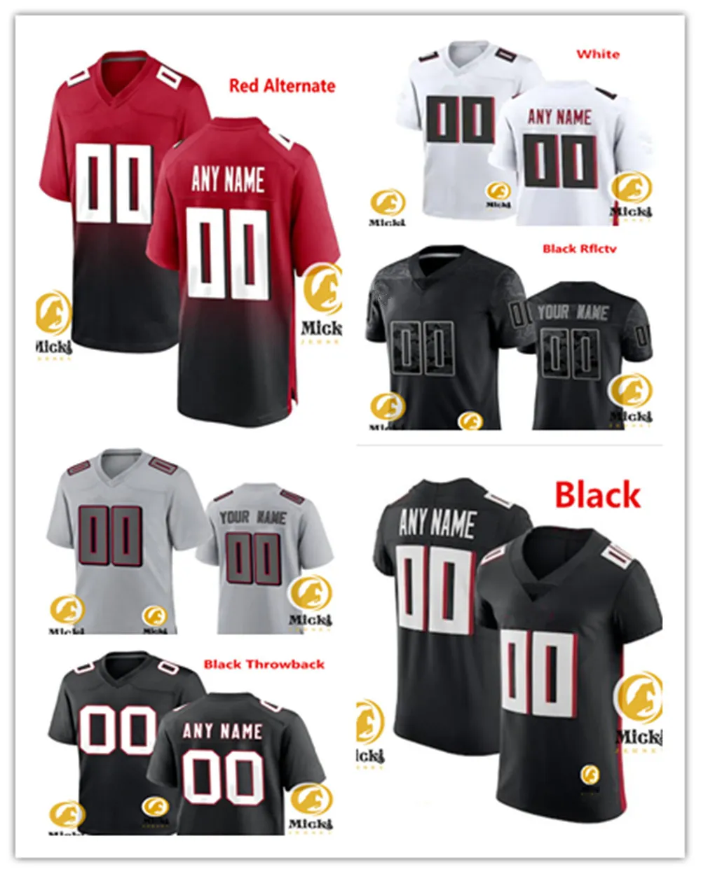 Jerseys De La NFL 2024: Cousins, Pitts, Koo, Robinson, Matthews ...