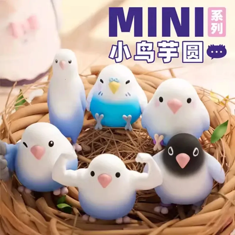 Bad Birdie Mini Taro Balls Cute Blind Box Figures Toy Mystery ...