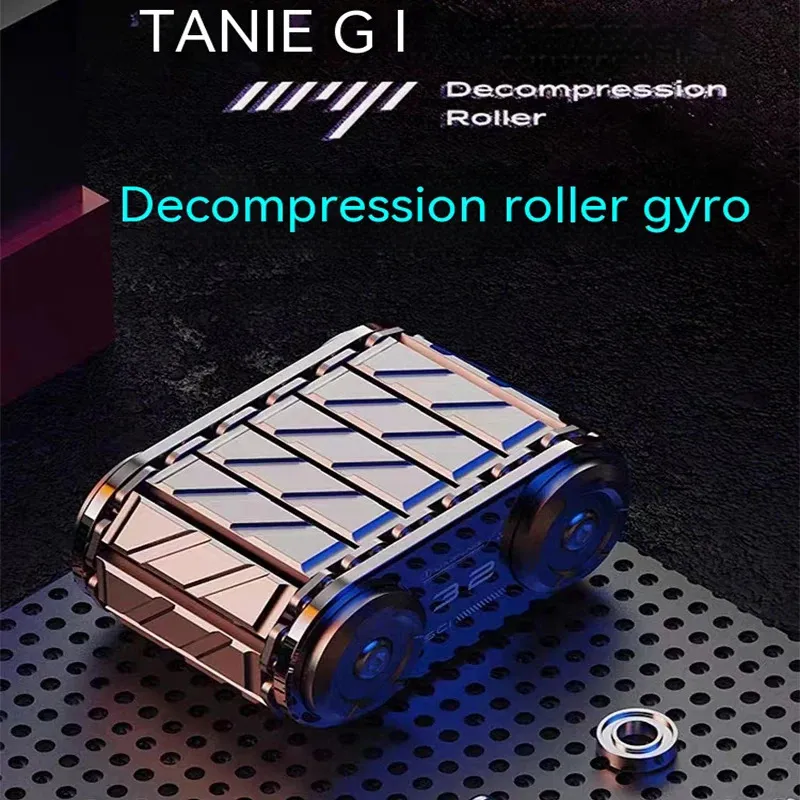Metal Tank Roller For Autism, ADHD, EDC, Office Desk Stress Relief Hand ...