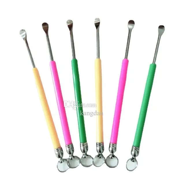 DHgate.com:Gold Brass Dabber Tool: Mini Spoon-Shaped Ear Pick Cleaner ...